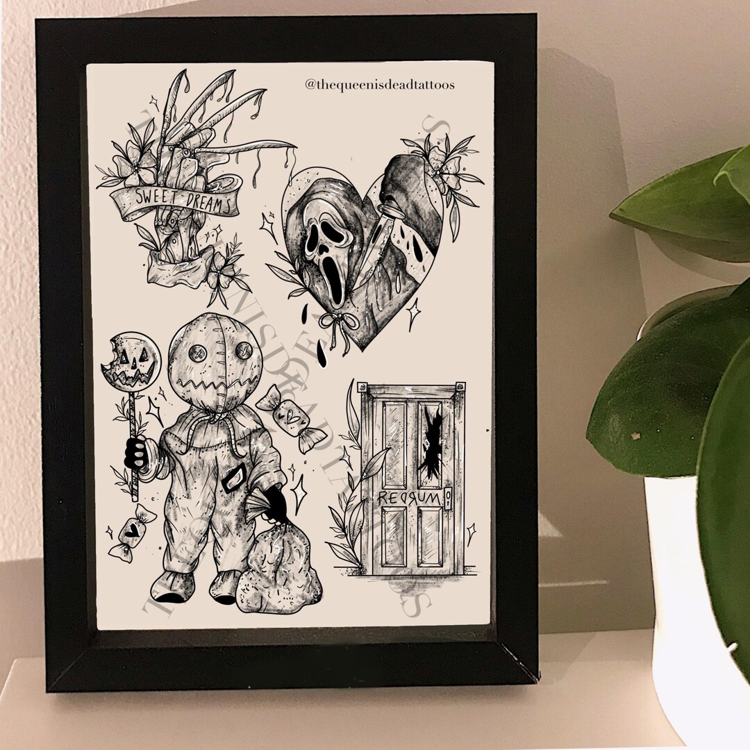 Horror Flash / Scream / Trick or Treat / Nightmare on Elm Street / the ...