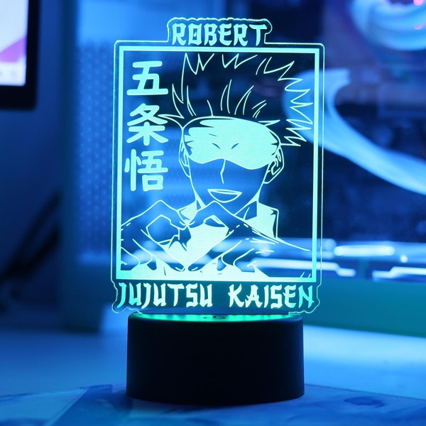 Jujutsu Kaisen Led Sign - Etsy