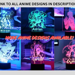 Anime Demon Slayer Night Light Inosuke Led Display Personalized Demon ...