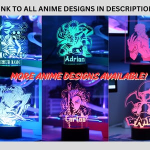 Jujutsu Kaisen Led Light Nanami Anime Character Custom JJK Name Display ...