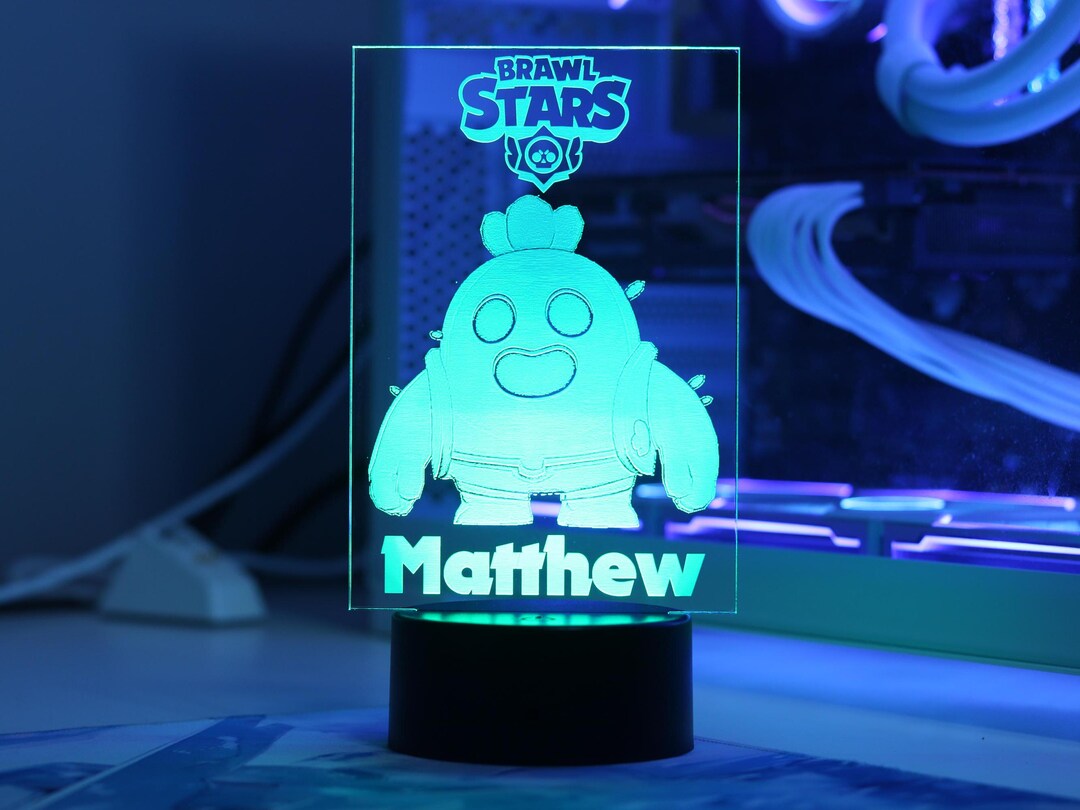 Brawl Stars Custom Led Light Customizable Spike Display Brawl Stars Led ...