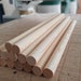 Wooden Round Rod - Wooden Rod for Macrame - Pine Wood. D30 - Etsy