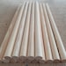Wooden Round Rod - Wooden Rod for Macrame - Pine Wood. D30 - Etsy