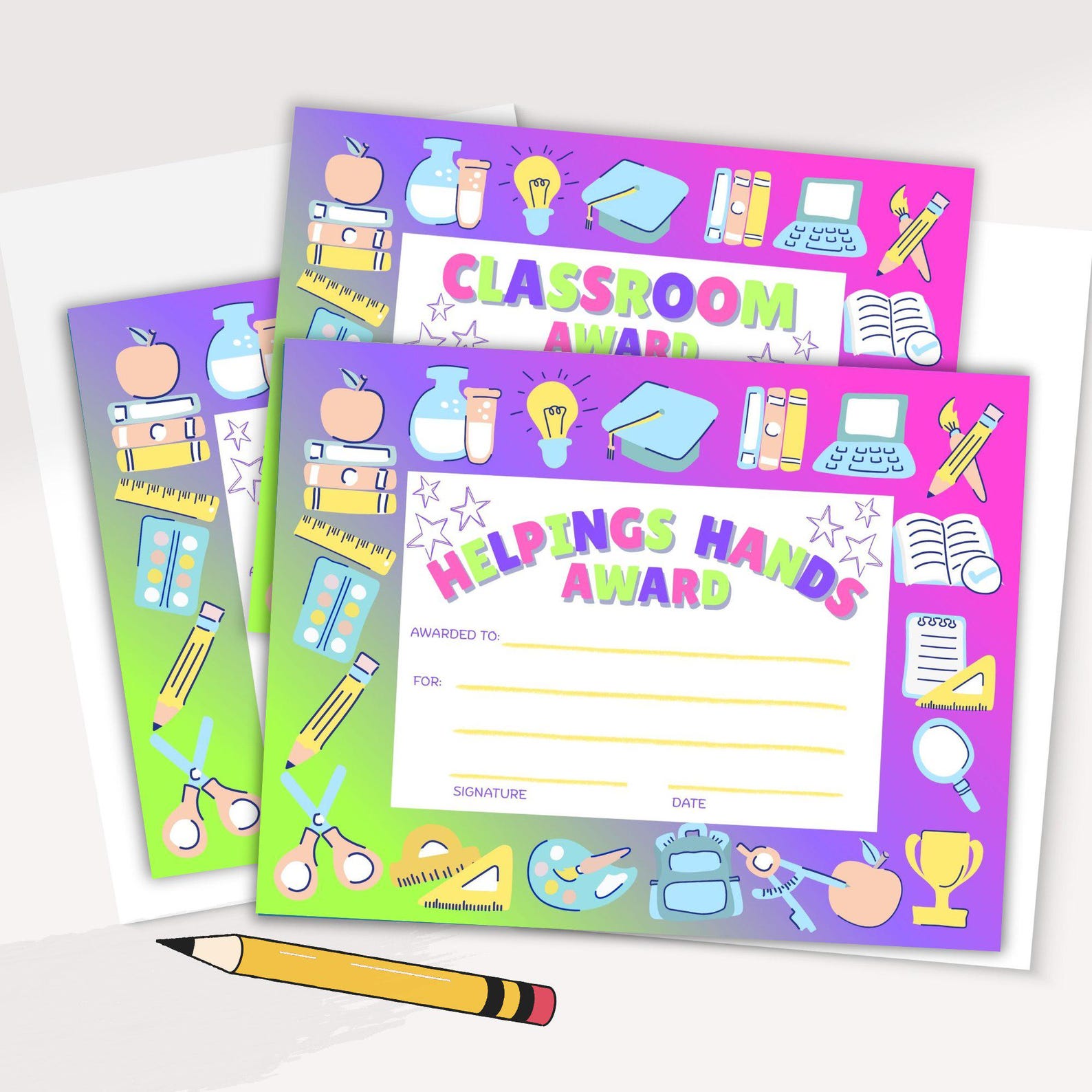 Printable Award Certificates for Kids: Homeschool & Classroom Rewards ...