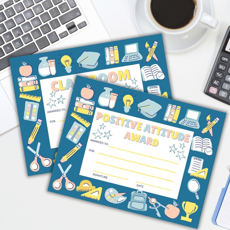 Certificate of Achievement Printable, Homeschool and Classroom ...