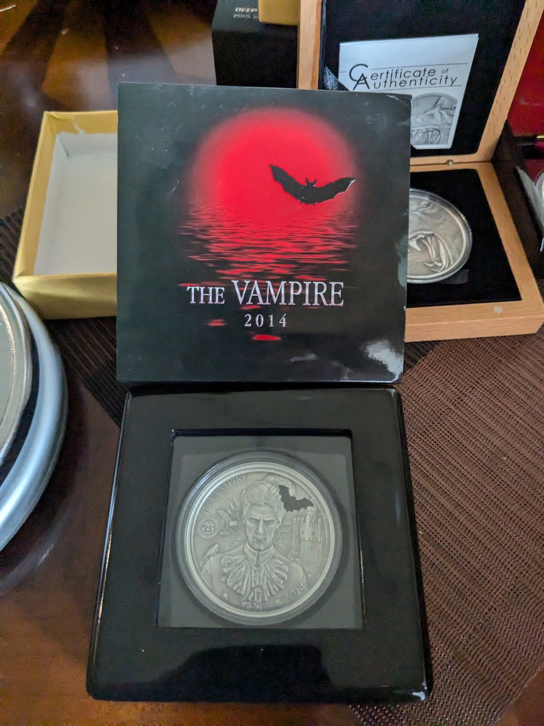 Very Rare 2014 2oz 999 Silver Vampire Coin - Etsy