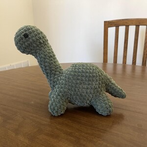 Bronti the Brontosaurus PDF PATTERN, Dinosaur Crochet Guide ...