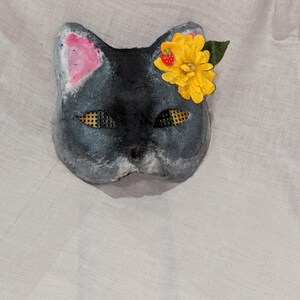 Gray Cat Mask :3 - Etsy UK