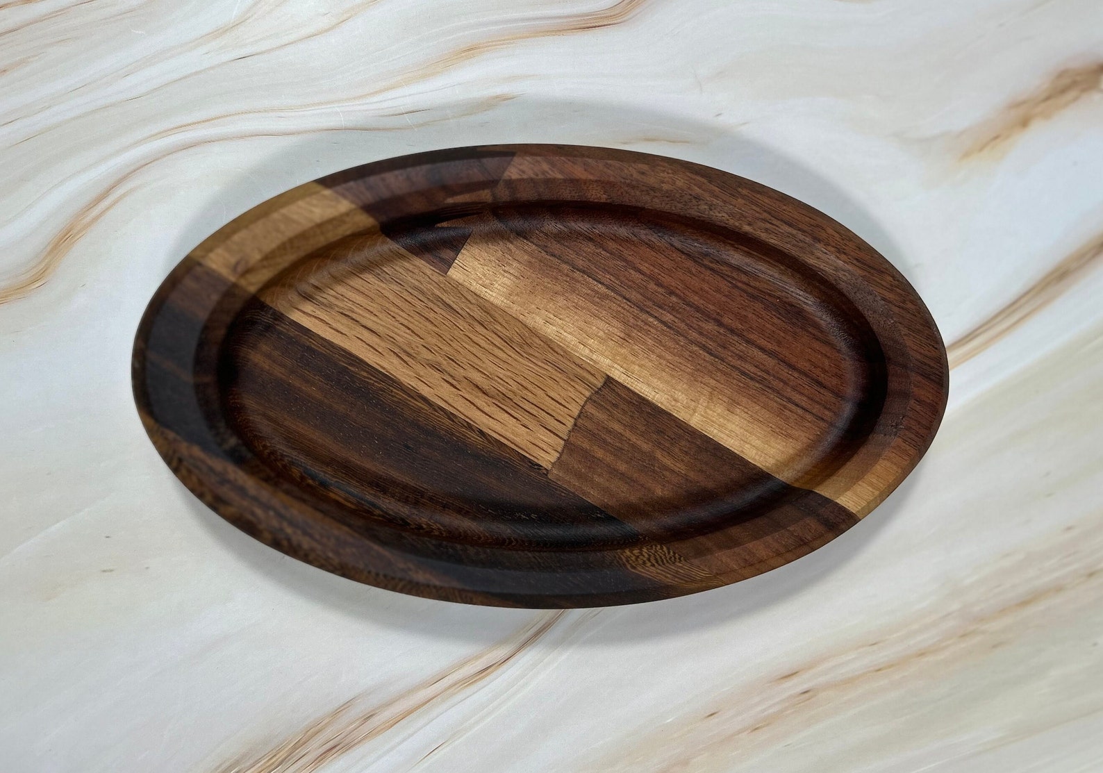 Walnut Tray, Wood Tray, Catchall, Valet Tray, Jewelry Tray, Knick-knack ...
