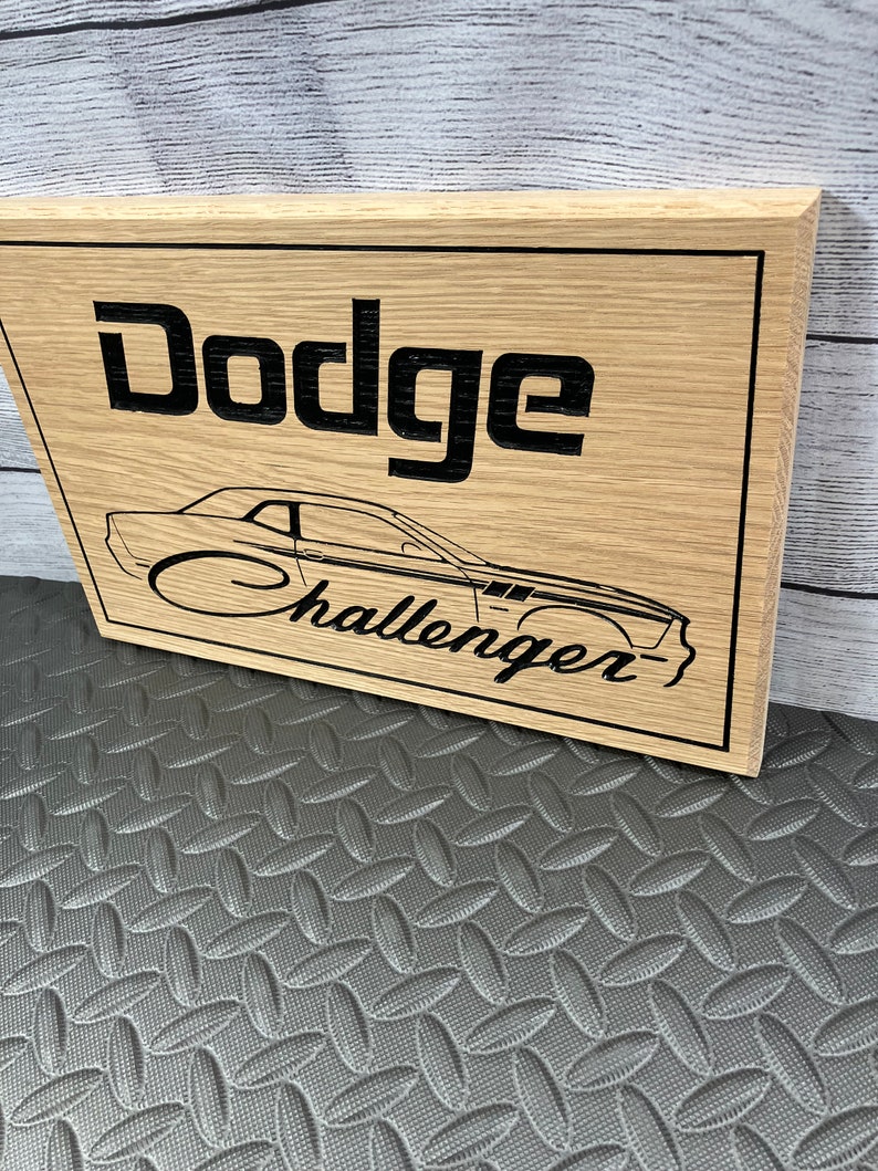 Dodge Challenger Sign - Etsy