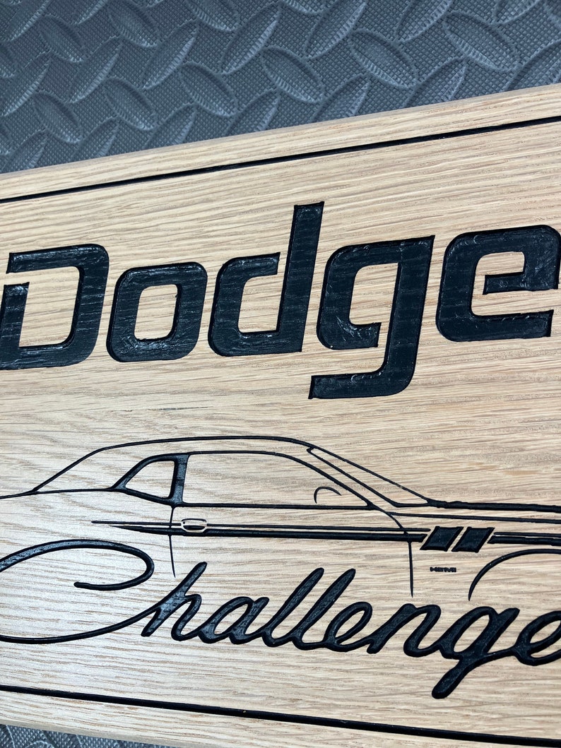 Dodge Challenger Sign - Etsy