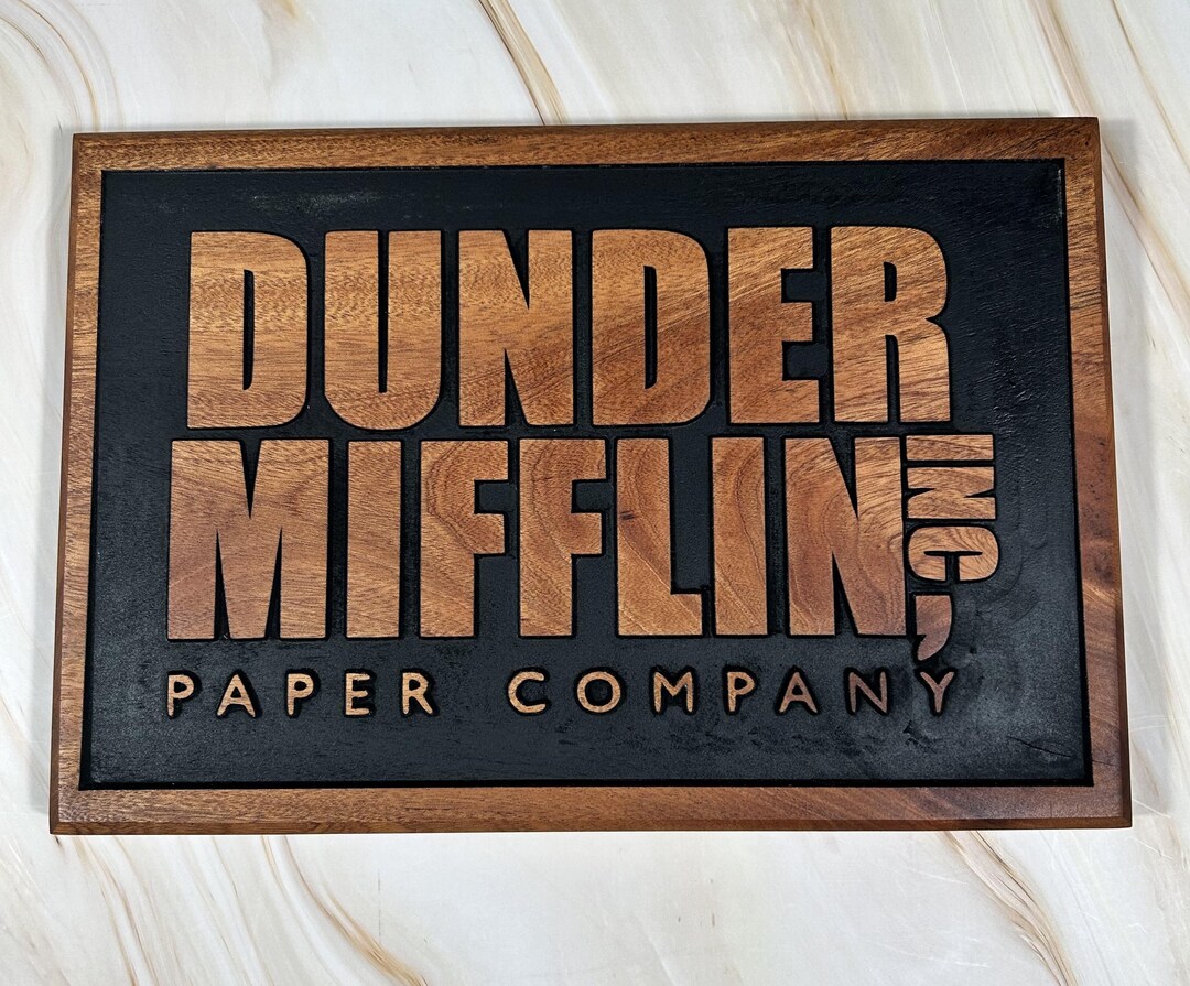 Dunder Mifflin, the Office, Michael Scott, Wall Art, Pop Culture ...