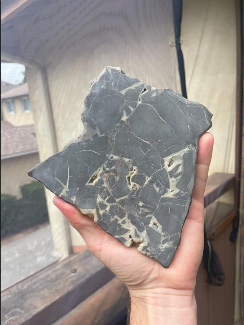 Septarian Nodule Slice (UV Reactive) - Etsy