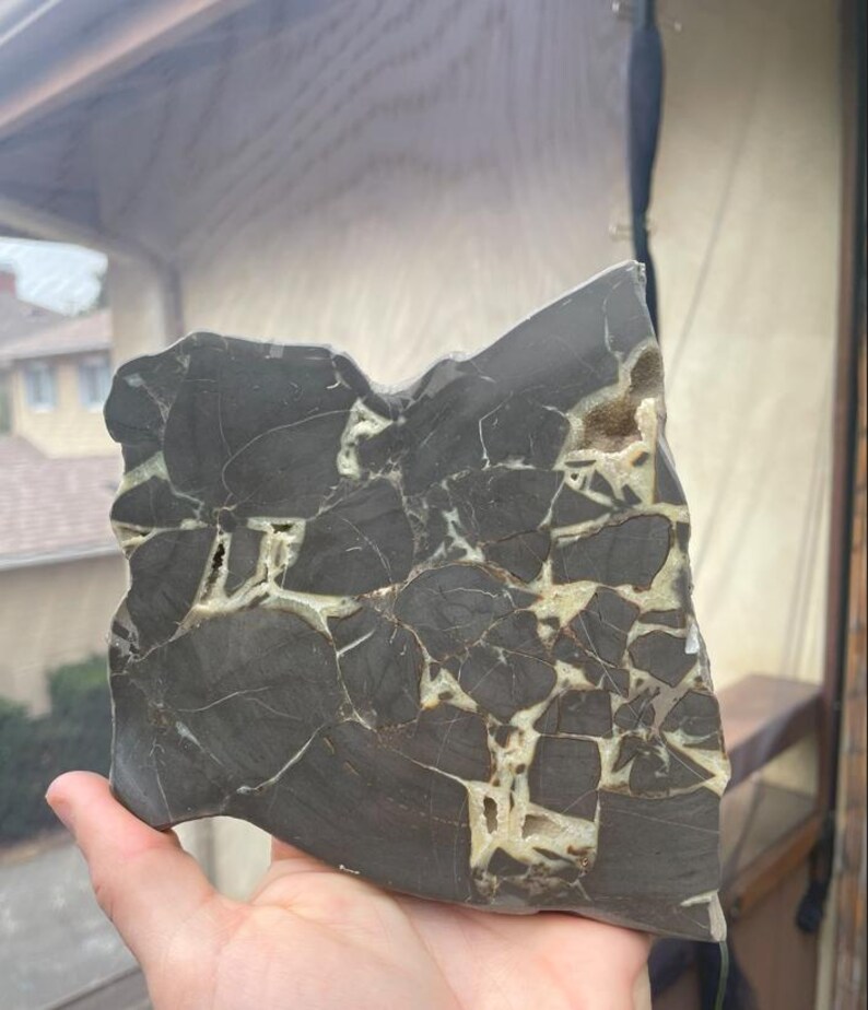 Septarian Nodule Slice (UV Reactive) - Etsy