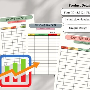 Small Business Template Bundle: Order, Profit, Income, Expense Tracker ...