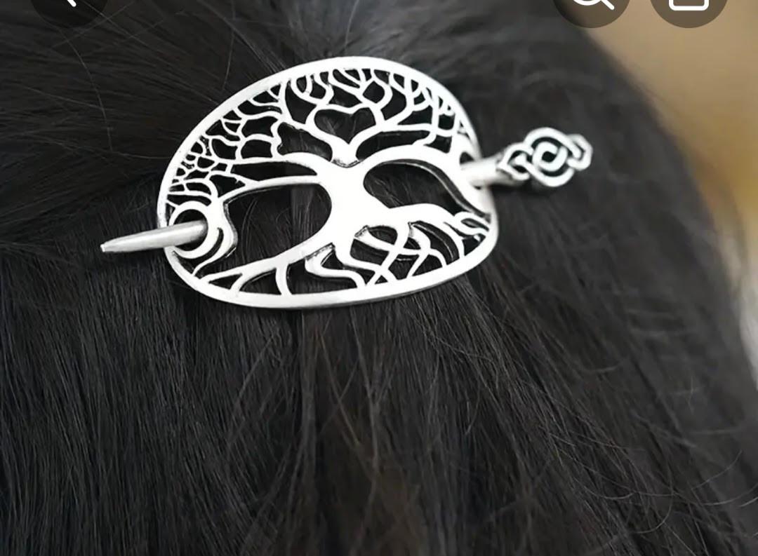 Tree of Life Hairpin - Etsy