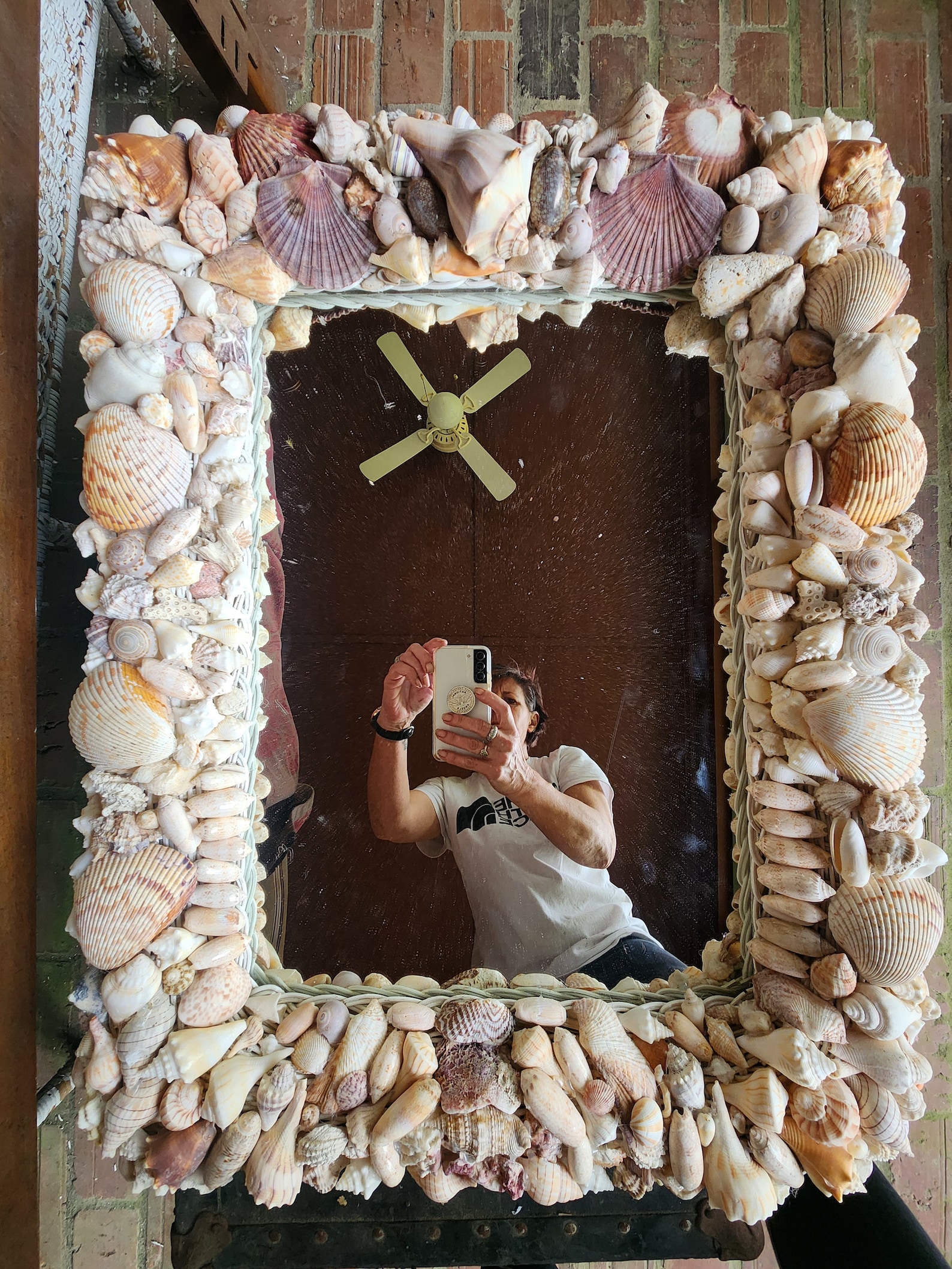 Handmade Shell Mirror - Etsy