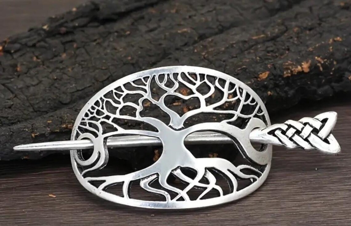 Tree of Life Hairpin - Etsy
