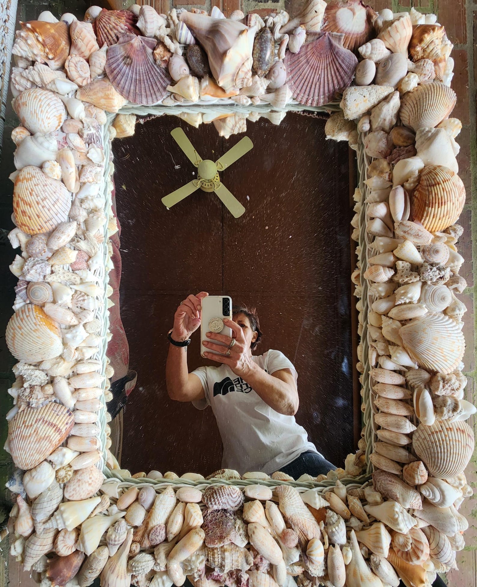 Handmade Shell Mirror - Etsy
