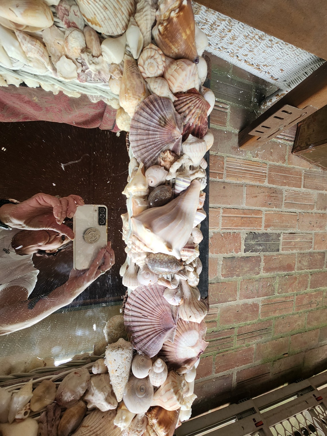 Handmade Shell Mirror - Etsy