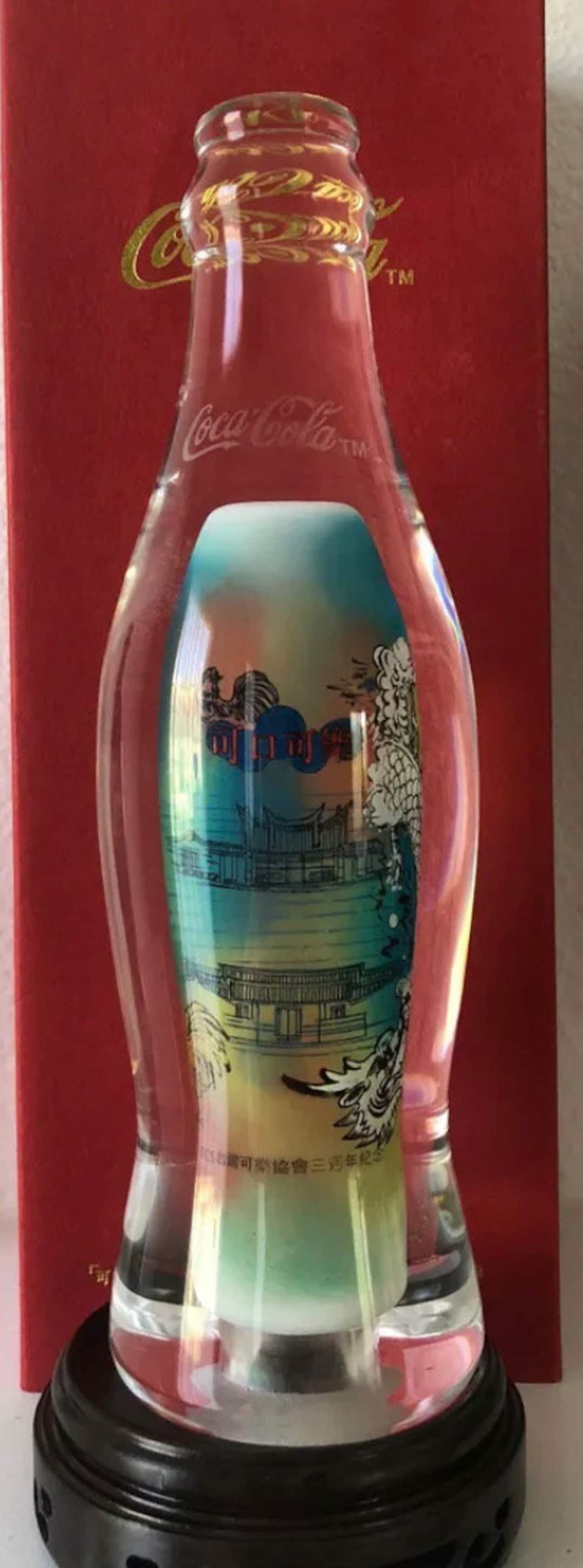 A Hand-painted Coke Bottle- TCS the Third Anniversary of the Taiwan ...