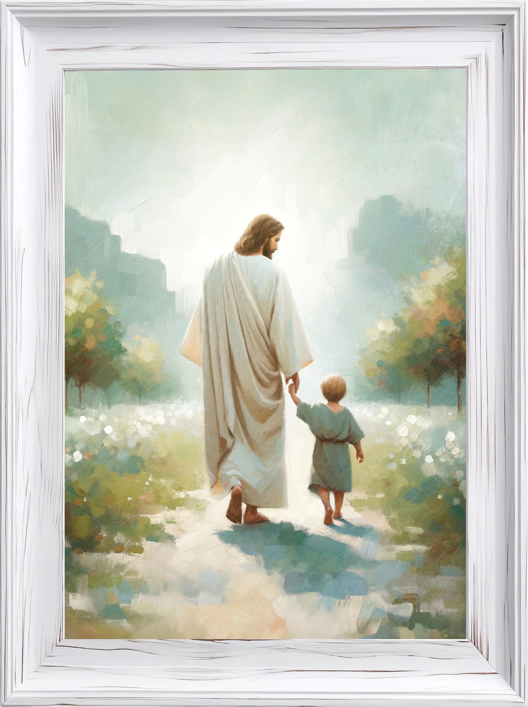 Printable Wall Art, LDS Art, Christian Art, Jesus Teaching Children ...