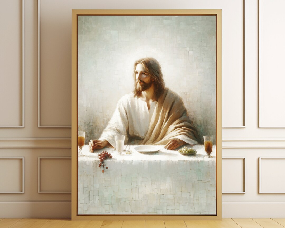 Printable Wall Art, the Last Supper, LDS Art, Christian Art, Religious ...