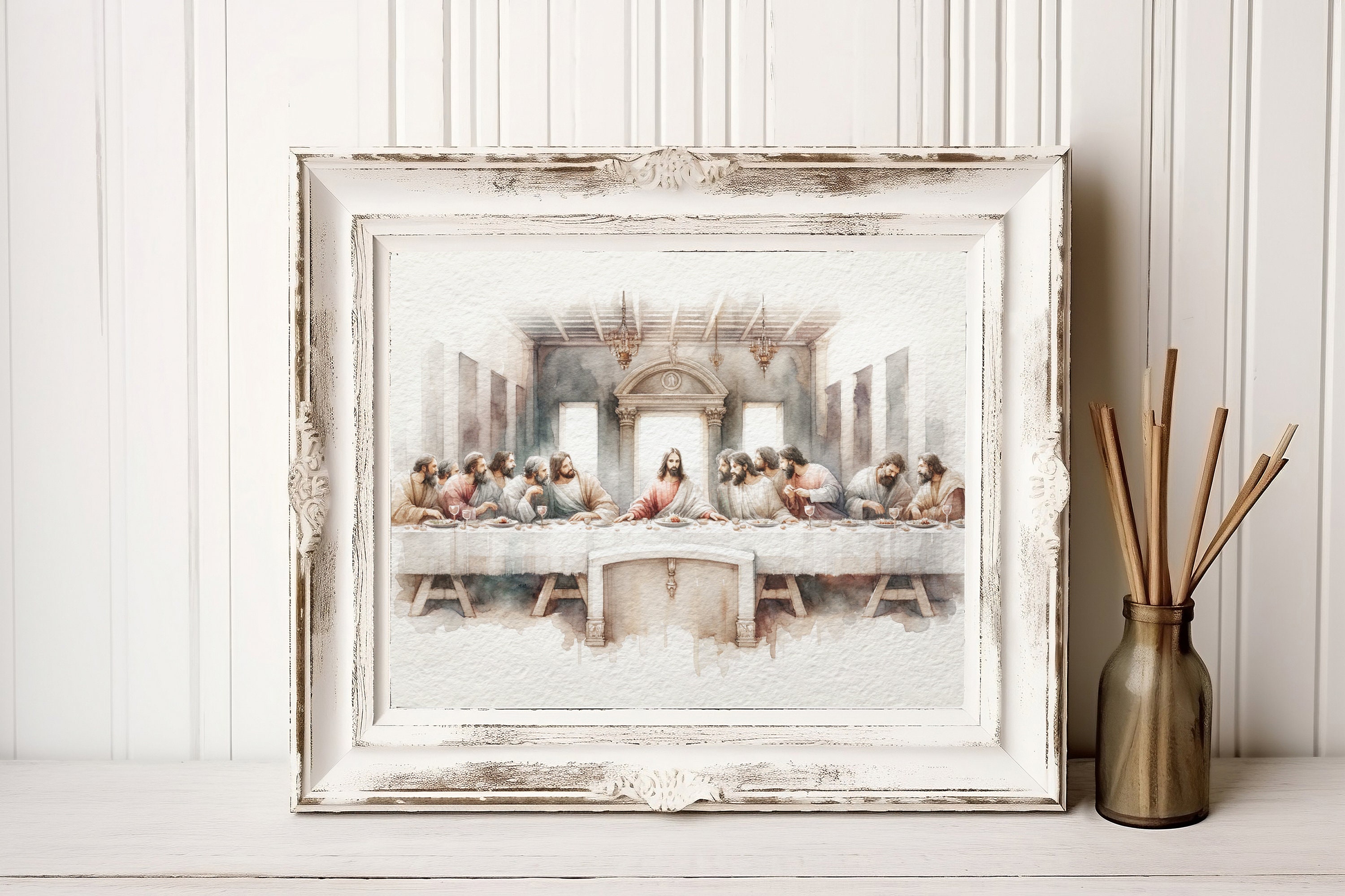 Printable Wall Art, the Last Supper, LDS Art, Christian Art, Religious ...