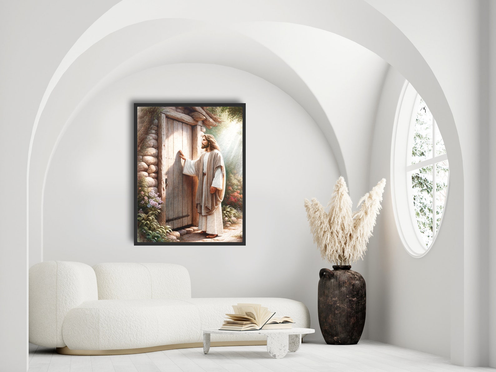 Jesus at the Door Print: Christian Wall Art (digital Download) - Etsy