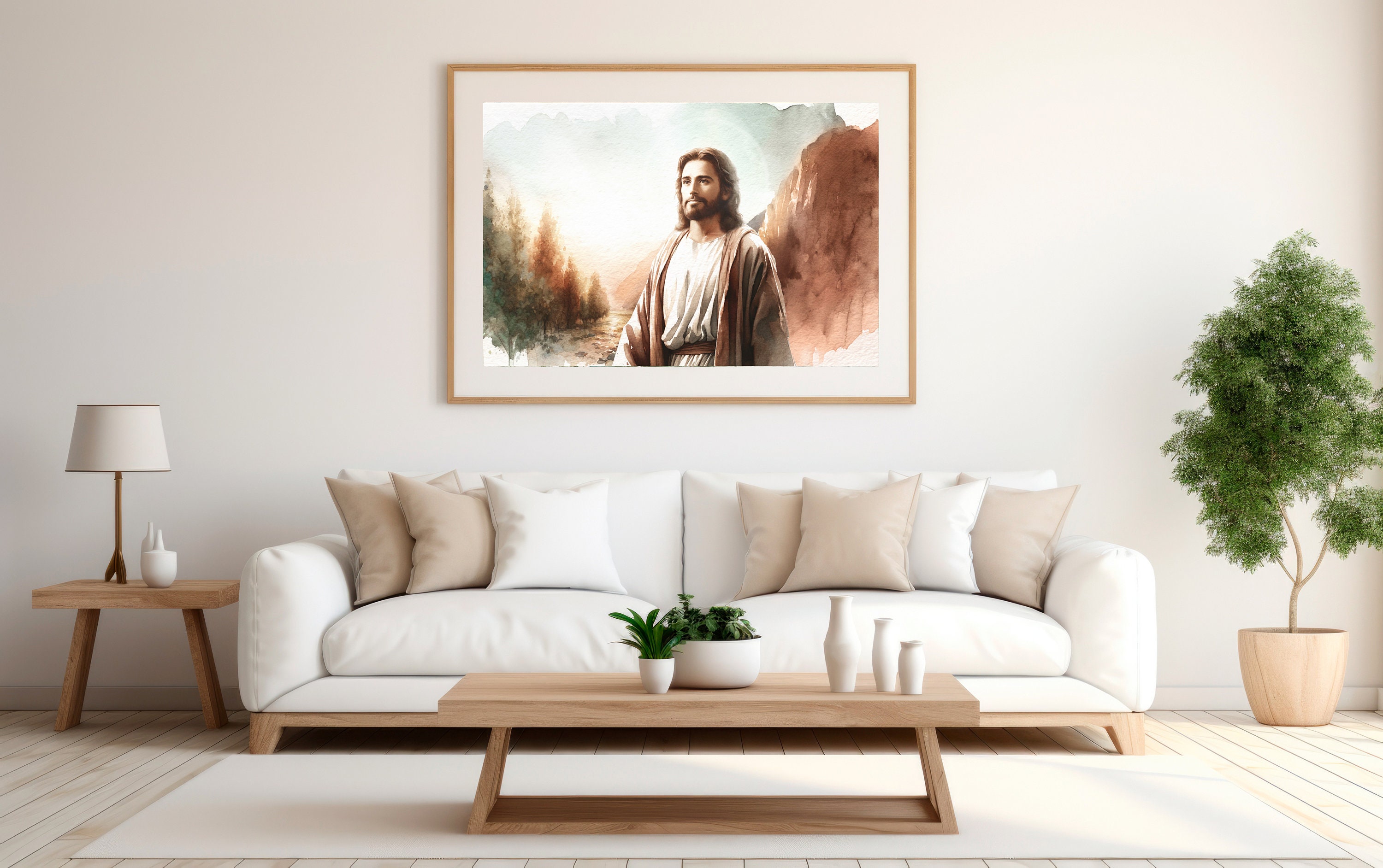 Jesus Portrait, Christian Painting, Jesus Christ Art, Jesus Wall Art ...