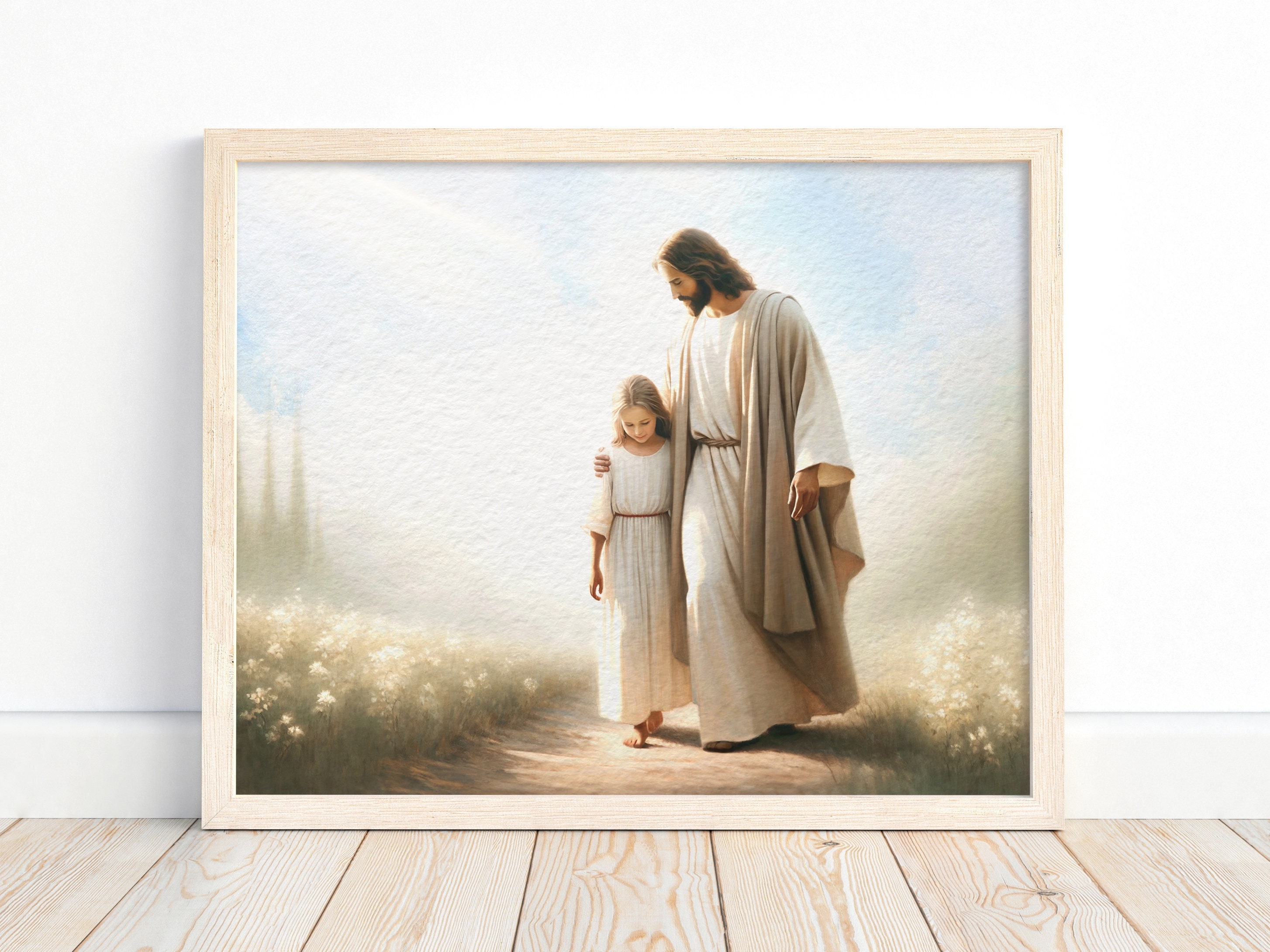 Jesus Walking With Girl, Walk by Faith, Choose the Right, My Baptism ...