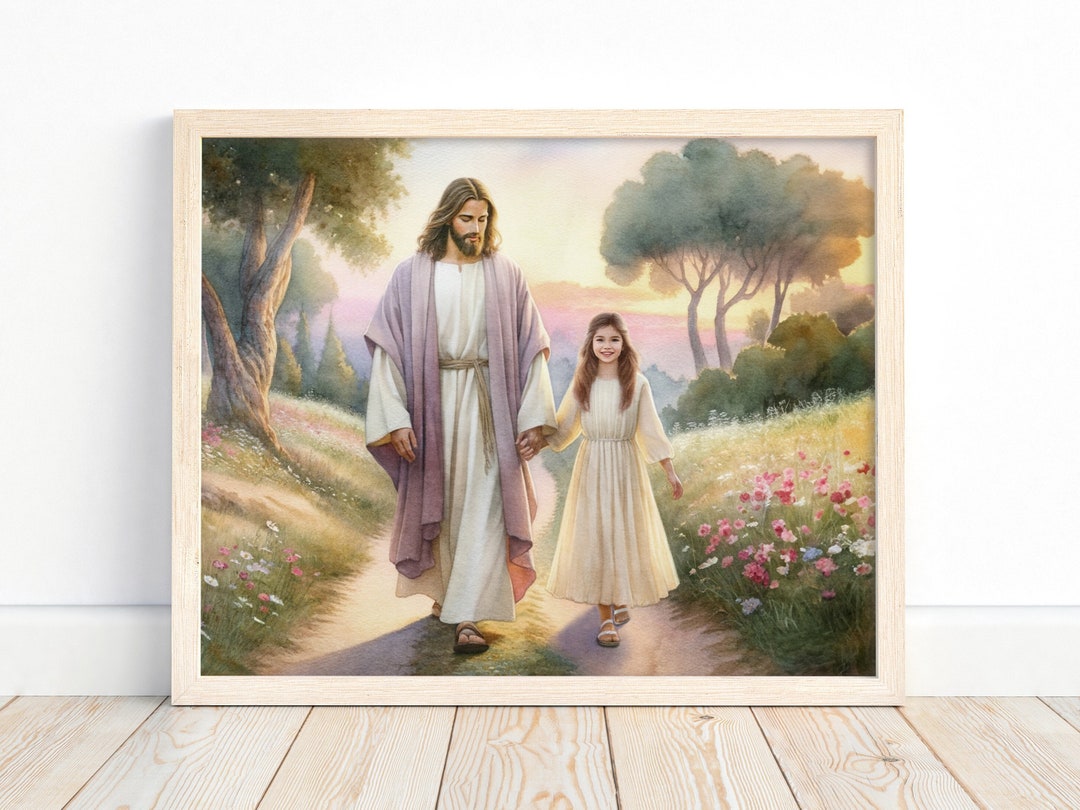 Jesus Walking With Girl, Walk by Faith, Choose the Right, My Baptism ...