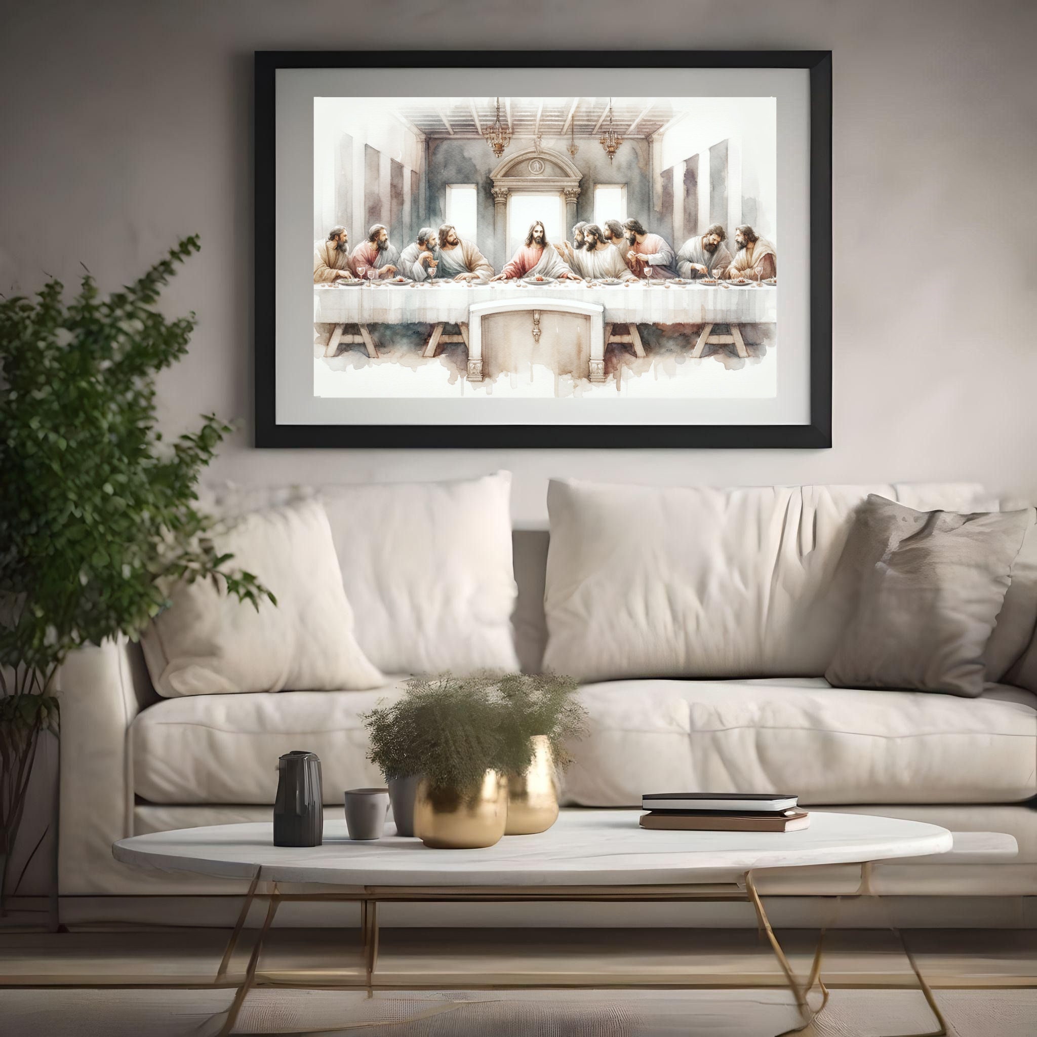 Printable Wall Art, the Last Supper, LDS Art, Christian Art, Religious ...