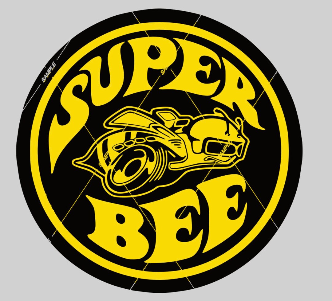 Super Bee, Bee, Bumble Bee, Speed, Race, Svg, Png, Charger, Challenger ...