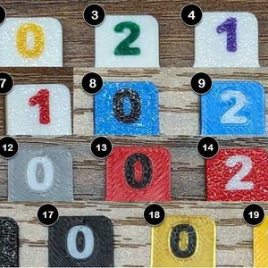 Custom Lorcana Lore Counter / Tracker 0 to 19 or 1-20 - Etsy