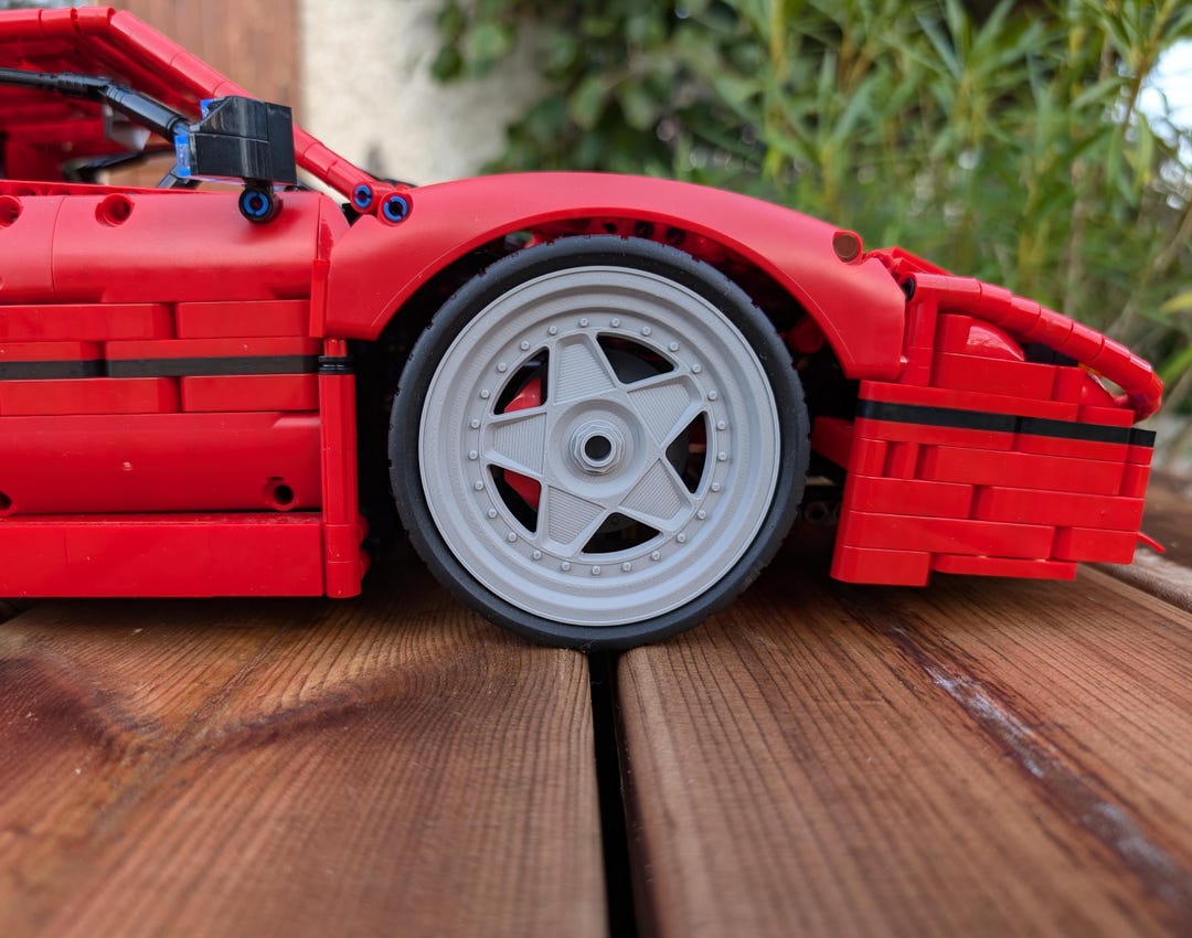 Technic / SP3 Ferrari F40 1:8 Scale OEM Wheels (tires Not Included) - Etsy