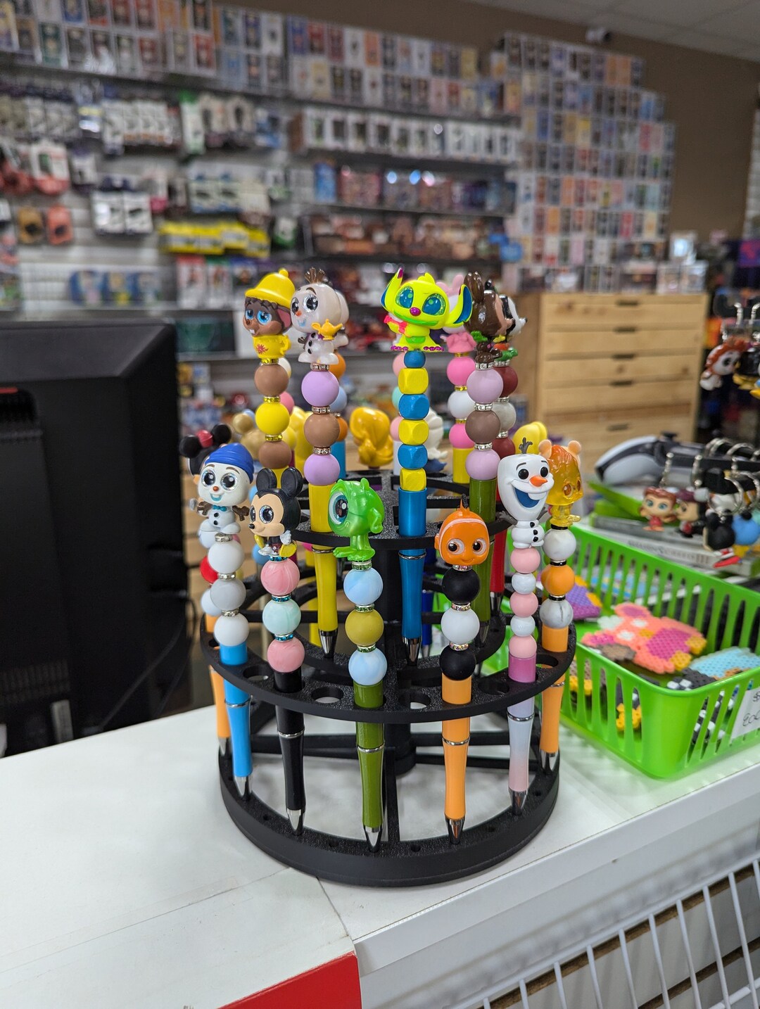 Rotating Pen Display / Holder 48 Count for Doorables and Decorative ...