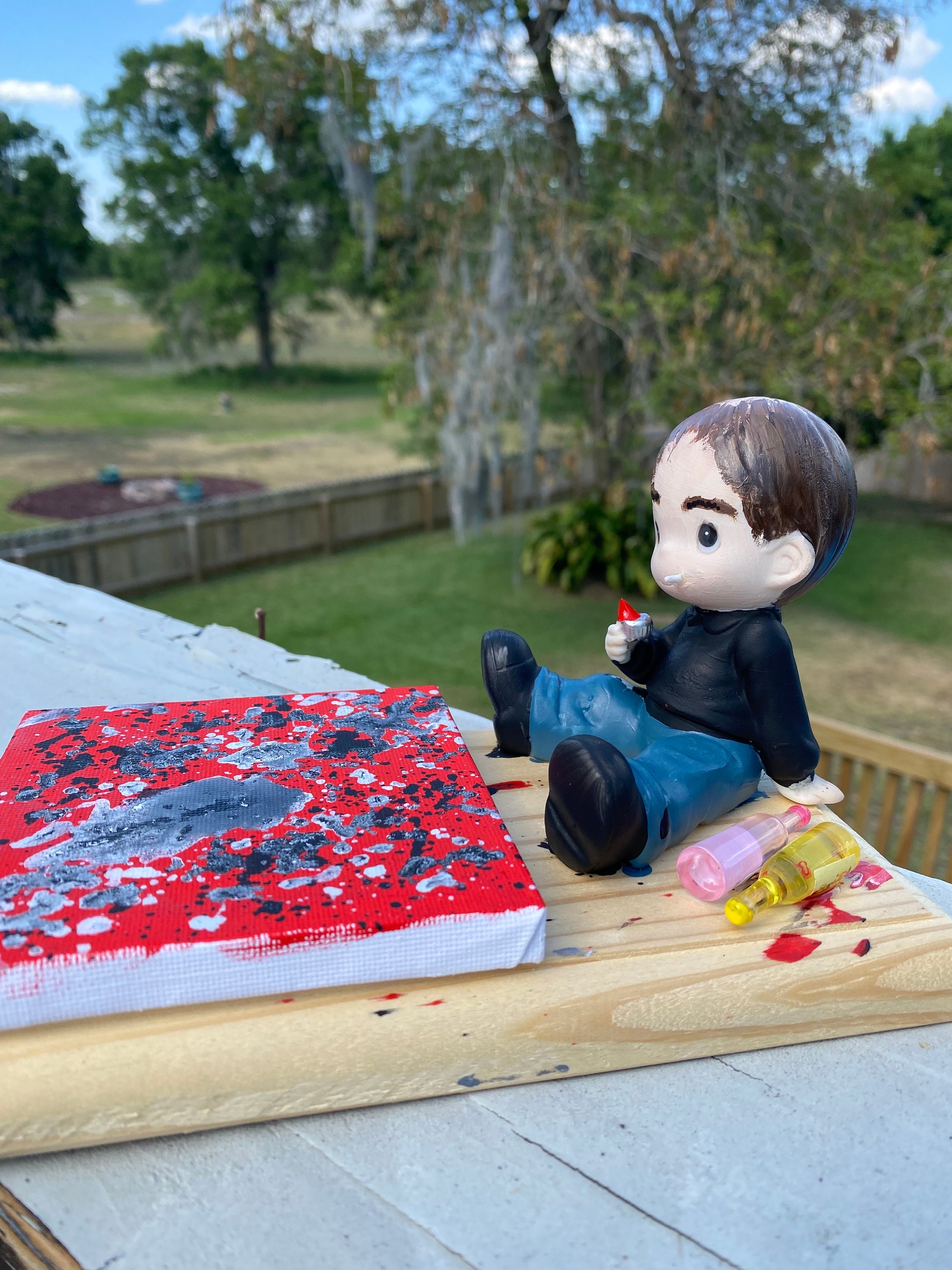 J.pollock Fan Art Amended Artist Series - Etsy