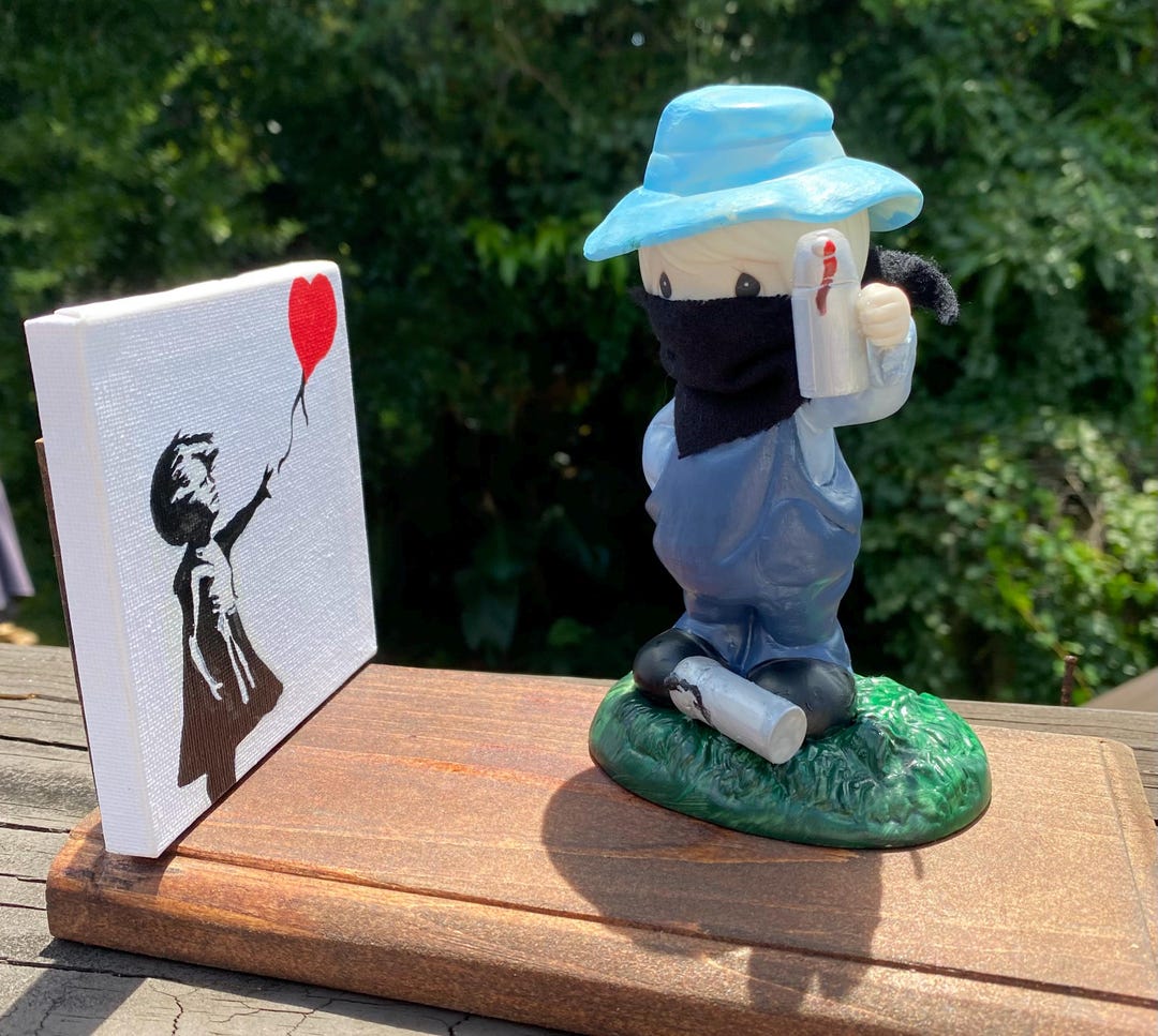 Banksy Fan Art #16 of My Amended Artist Series - Etsy