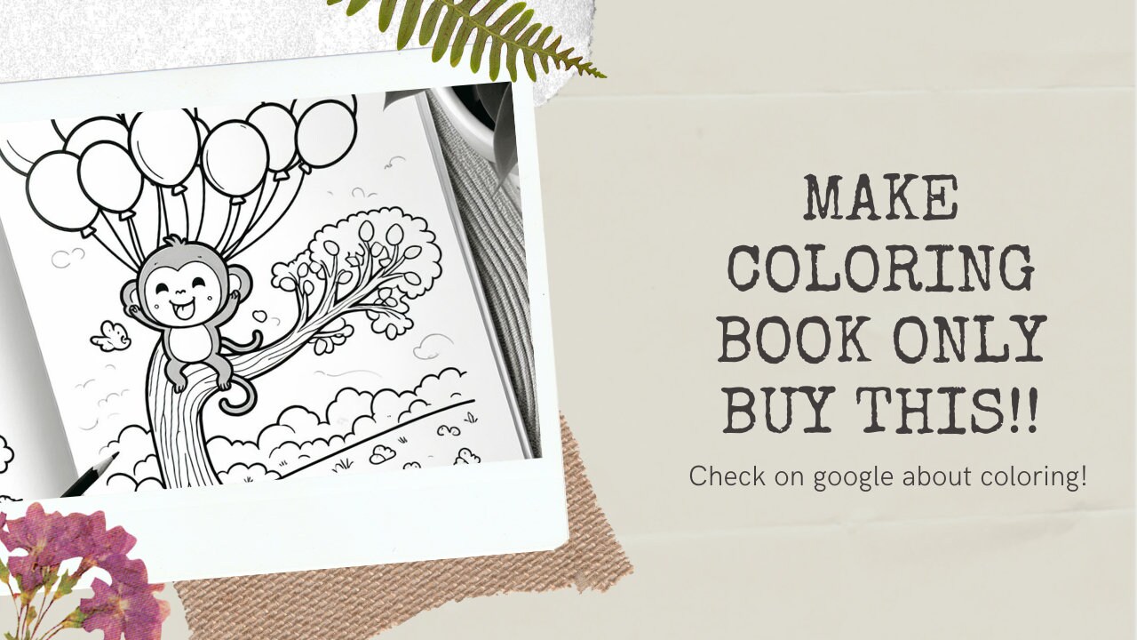 Animal Coloring Pages for Kids, Printable, Forest Theme, Painting Pages ...
