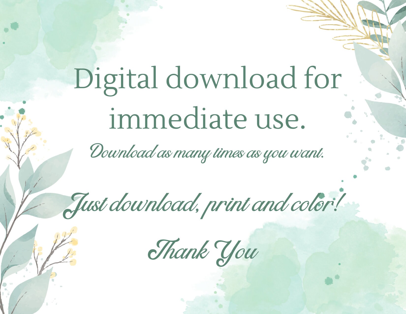 10 Kids Coloring Pages - Etsy