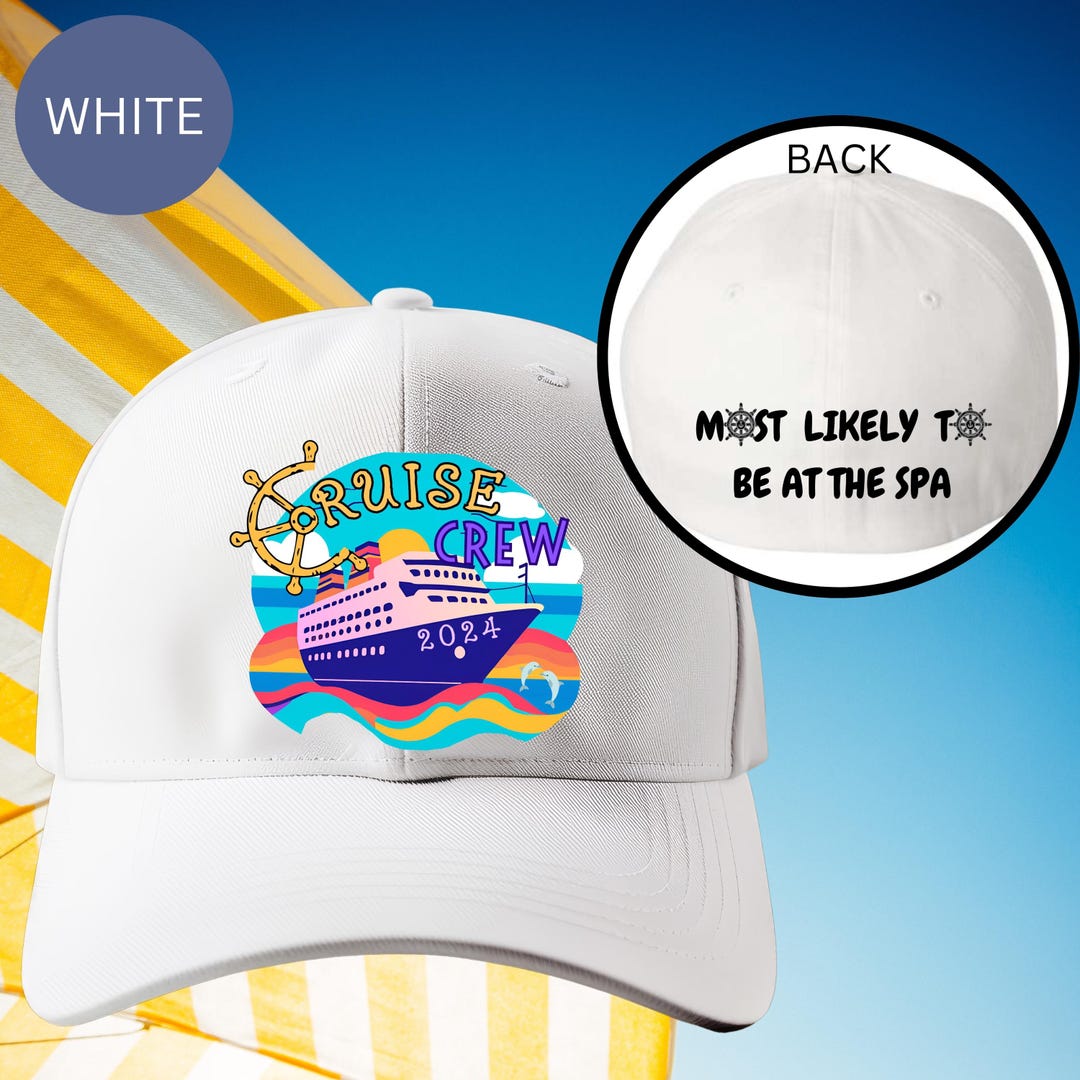 Custom Most Likely Cruise Quotes Baseball Cap, Personalize Cruise Crew ...