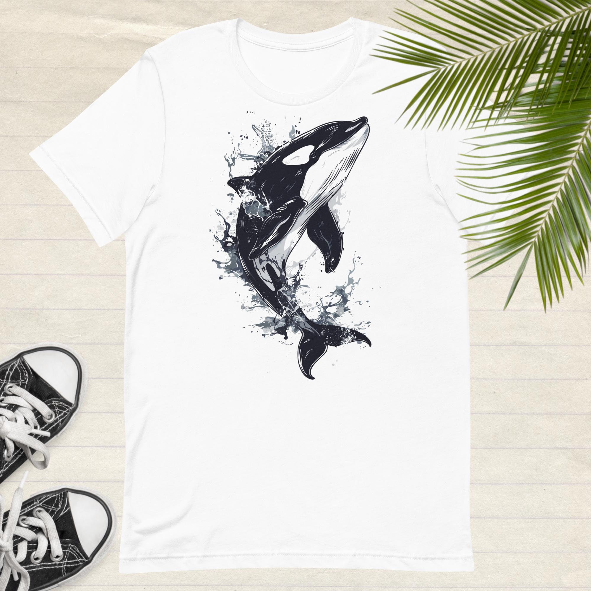 Orca Whale Shirt, Killer Whale Graphic Tee, Marine Biology Gift ...