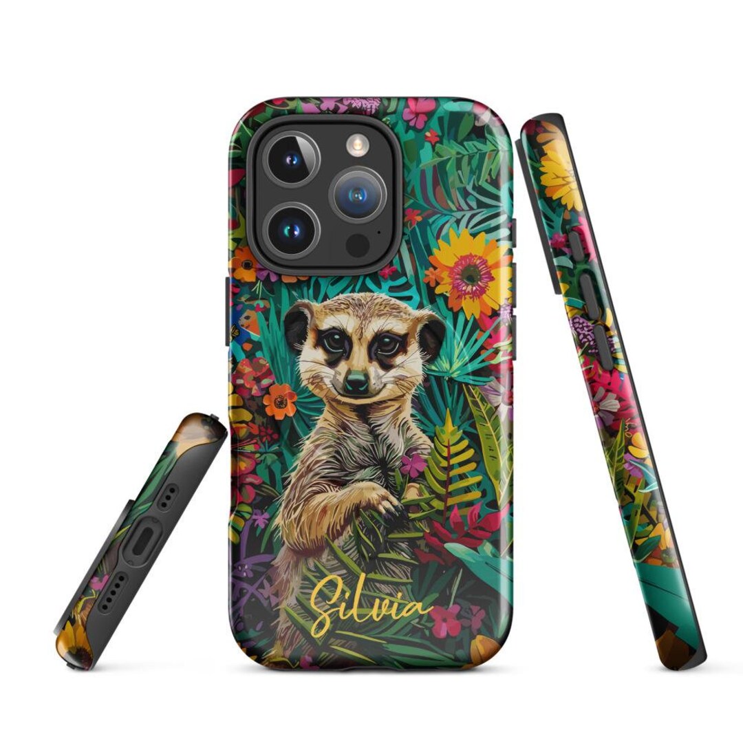 Custom Meerkat Magsafe® Tough Case for Iphone®, Personalized Meerkat ...
