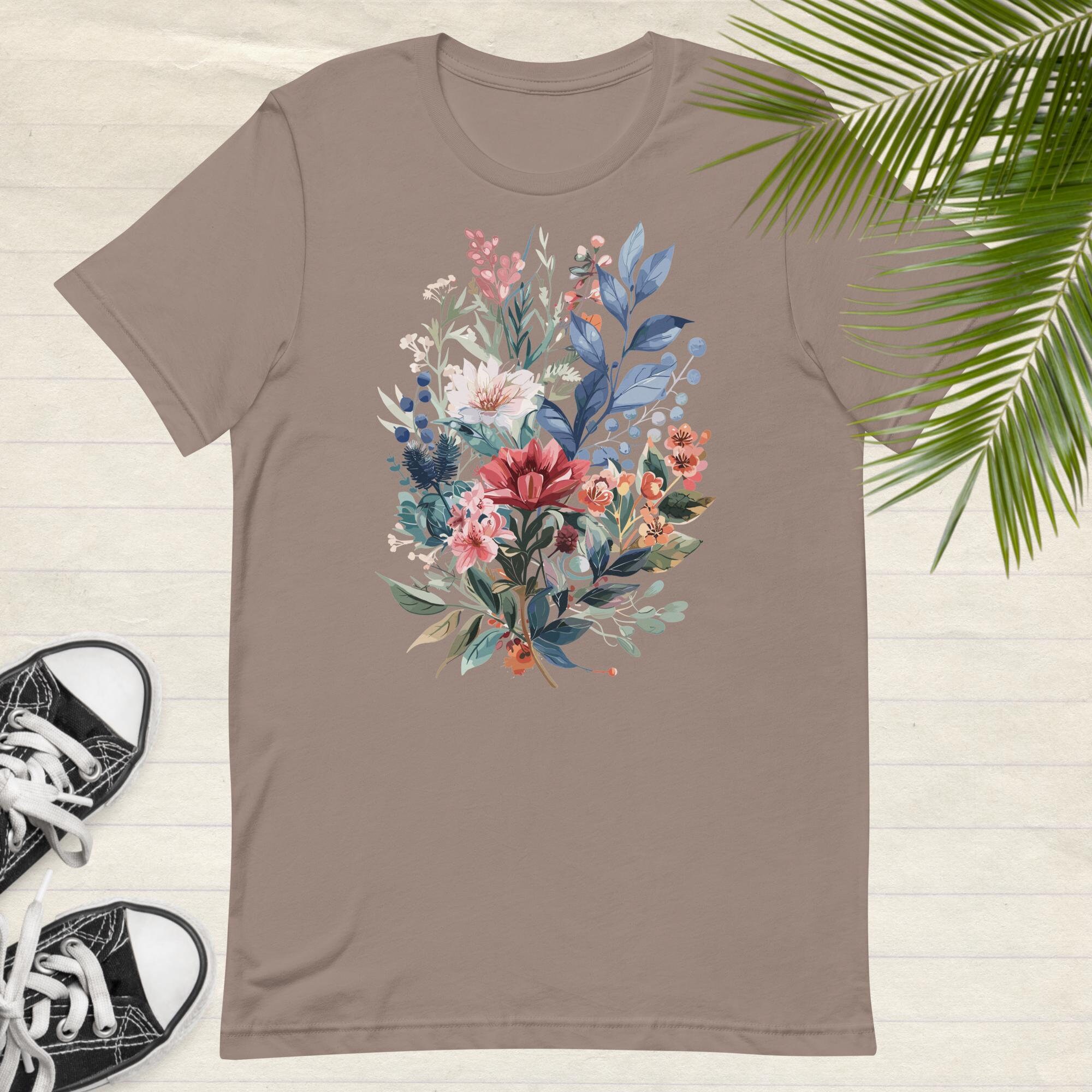 Pressed Wildflower T-shirt, Cottagecore Clothing, Fairycore T-shirt ...