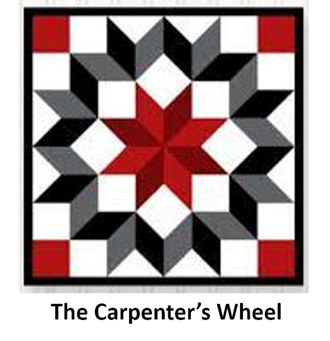 Carpenter's Wheel Barn Quilt Pattern - Etsy