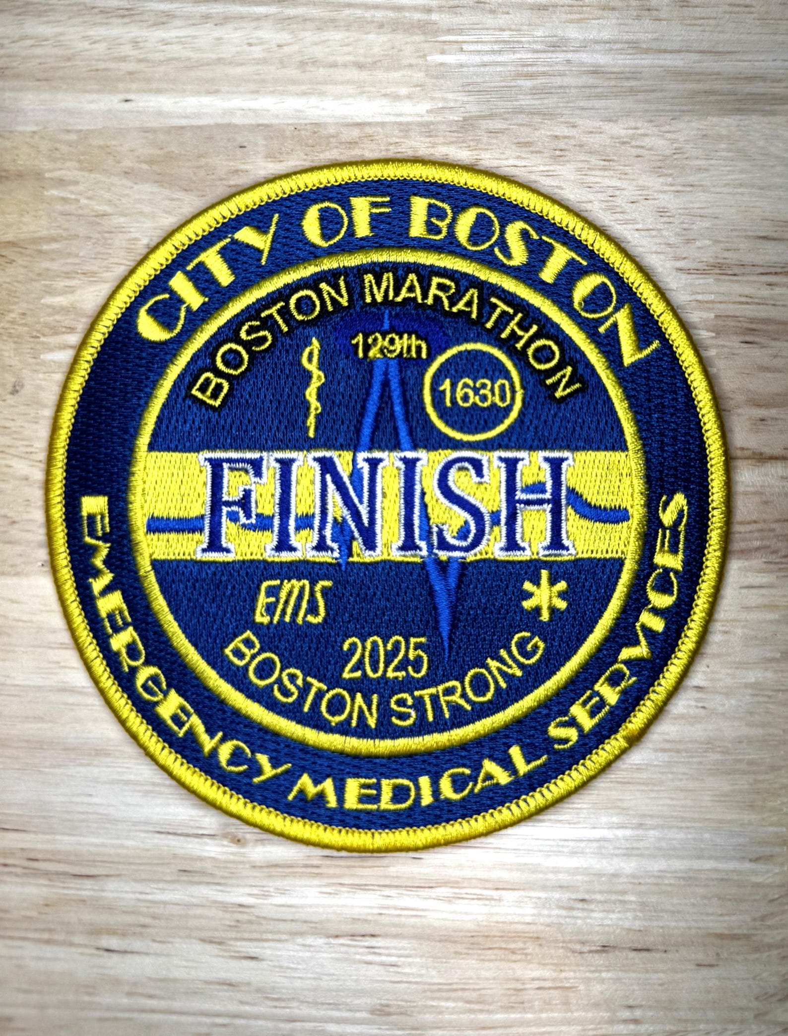 Boston Marathon EMS Patch 2025 - Etsy
