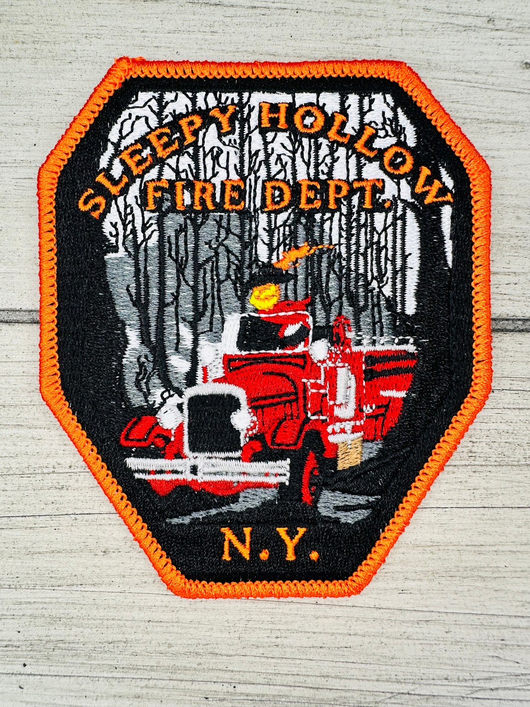 Sleepy Hollow NY Fire Dept. Novelty Patch - Etsy
