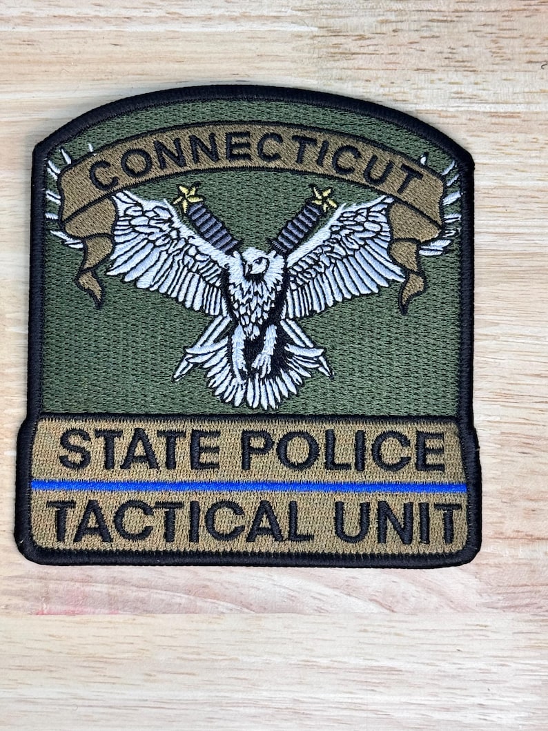 Connecticut State Police Patch - Etsy