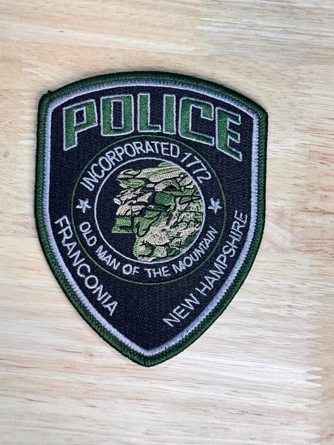 Franconia Notch NH Police Patch - Etsy